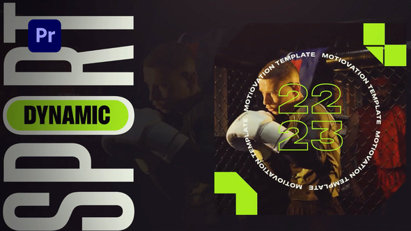 Sport Motivation Opener | MOGRT | Dynamic Sport Pack, Premiere Pro ...