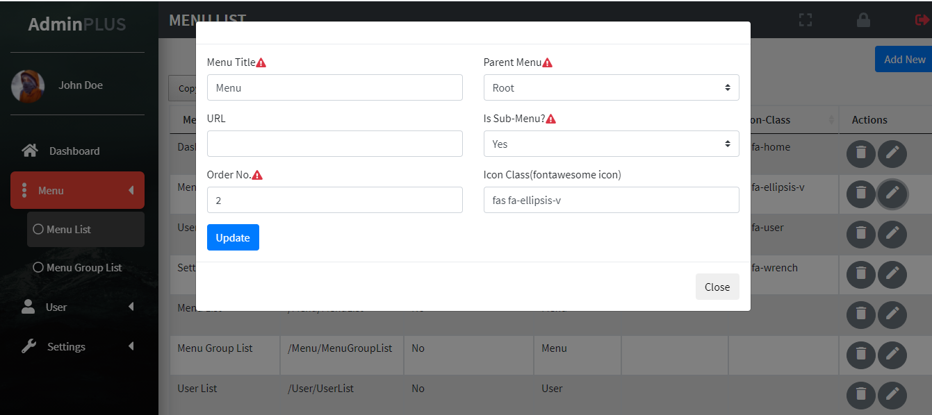AdminPLUS - .NET Core 7 Starter Admin Template by Sangib_123saha ...