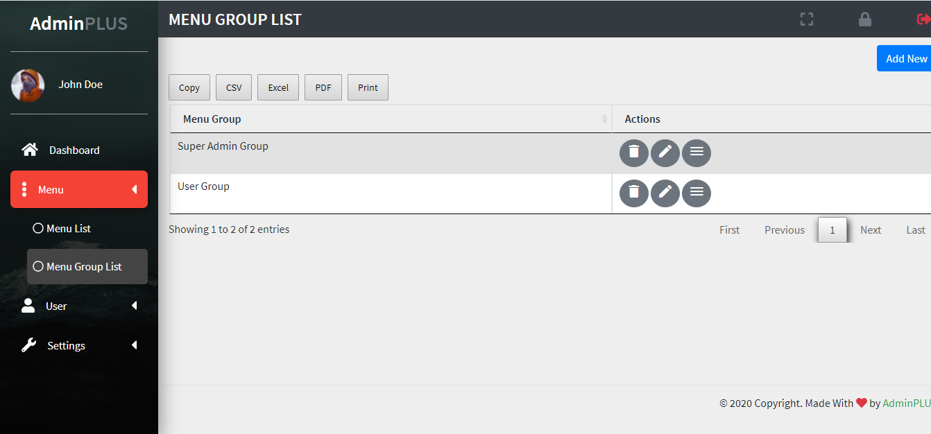 AdminPLUS - .NET Core 7 Starter Admin Template by Sangib_123saha ...