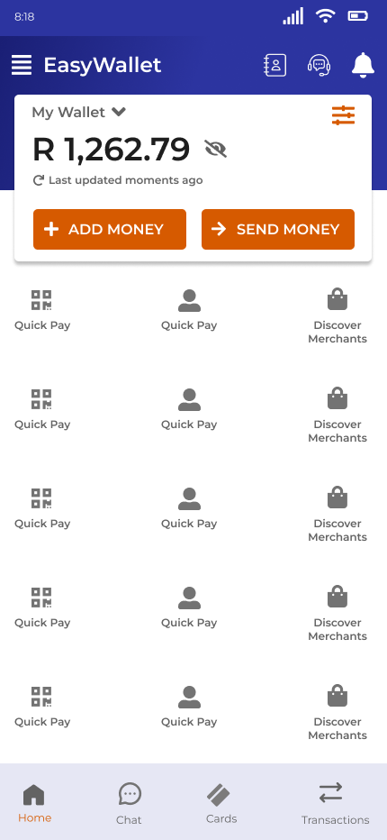 Crunch Easy Wallet Fintech App UI Kit Flutter by gwinyain1 | CodeCanyon