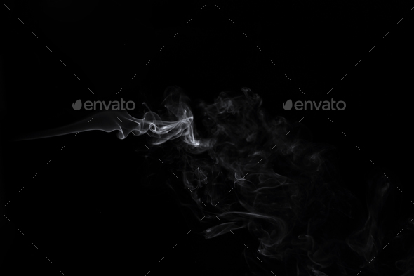 cigarette smoke overlay white smoking isolated Stock Photo by CCpreset