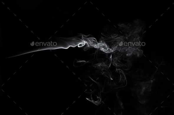 cigarette smoke overlay white smoking isolated Stock Photo by CCpreset