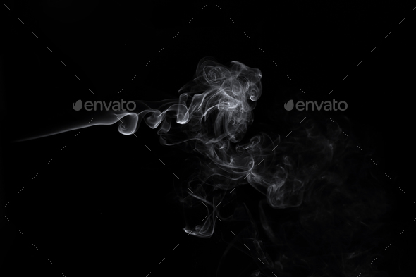 cigarette smoke overlay white smoking isolated Stock Photo by CCpreset