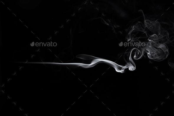 cigarette smoke overlay white smoking isolated Stock Photo by CCpreset