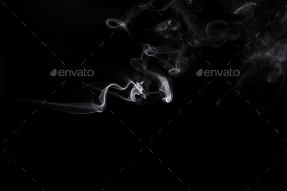 cigarette smoke overlay white smoking isolated Stock Photo by CCpreset