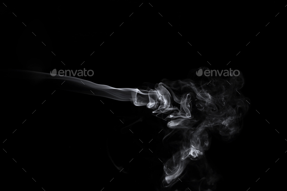 cigarette smoke overlay white smoking isolated Stock Photo by CCpreset