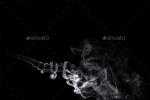cigarette smoke overlay white smoking isolated Stock Photo by CCpreset