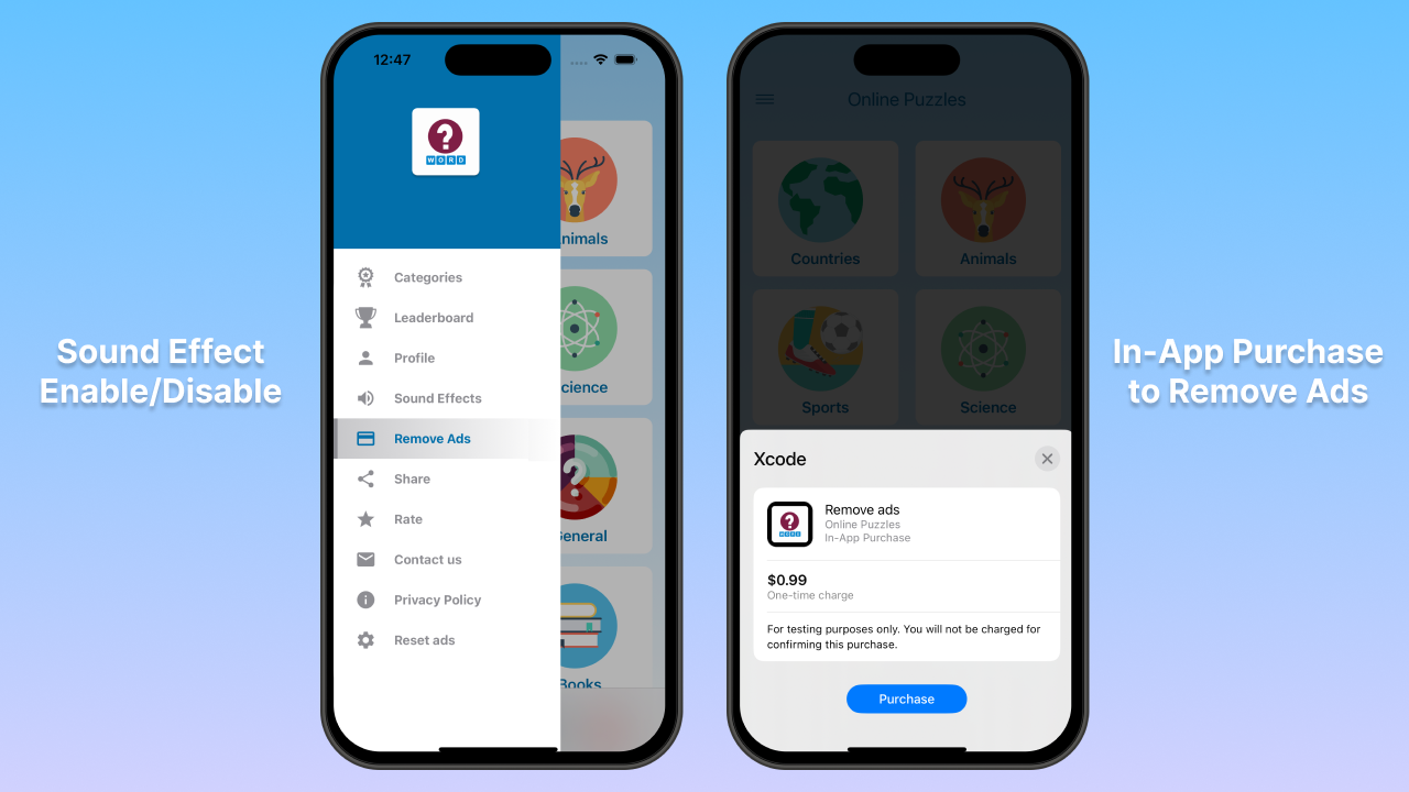 Online Word Quiz + Image Guess + Sound Guess Puzzle Game for iOS by ...