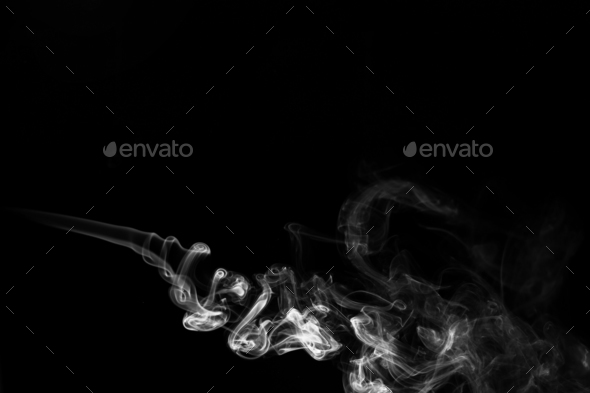 smoke overlay real smoking isolated effect background Stock Photo by ...