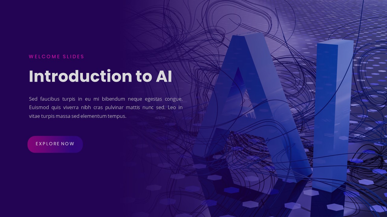 Lexis - AI Tech Agency Keynote Template, Presentation Templates ...