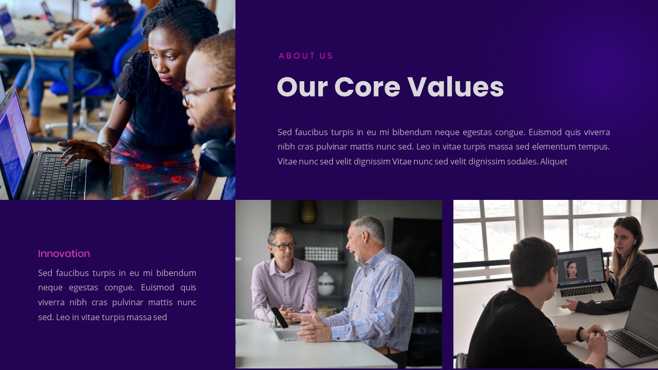 Lexis - AI Tech Agency Keynote Template, Presentation Templates ...