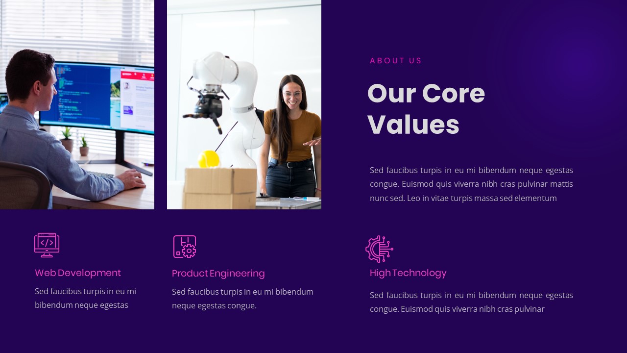 Lexis - AI Tech Agency Keynote Template, Presentation Templates ...