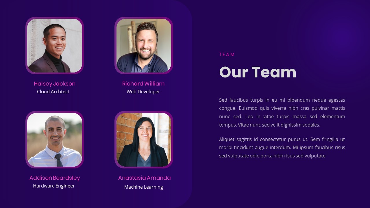 Lexis - AI Tech Agency Keynote Template, Presentation Templates ...