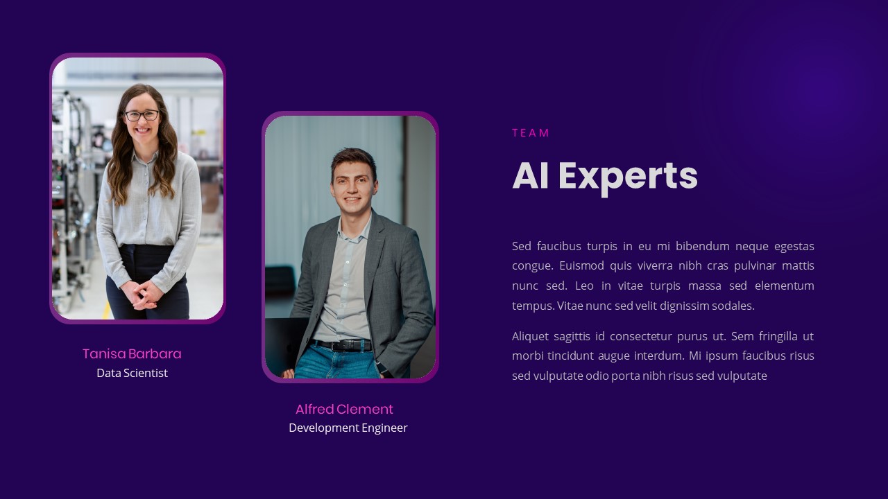 Lexis - AI Tech Agency Keynote Template, Presentation Templates ...