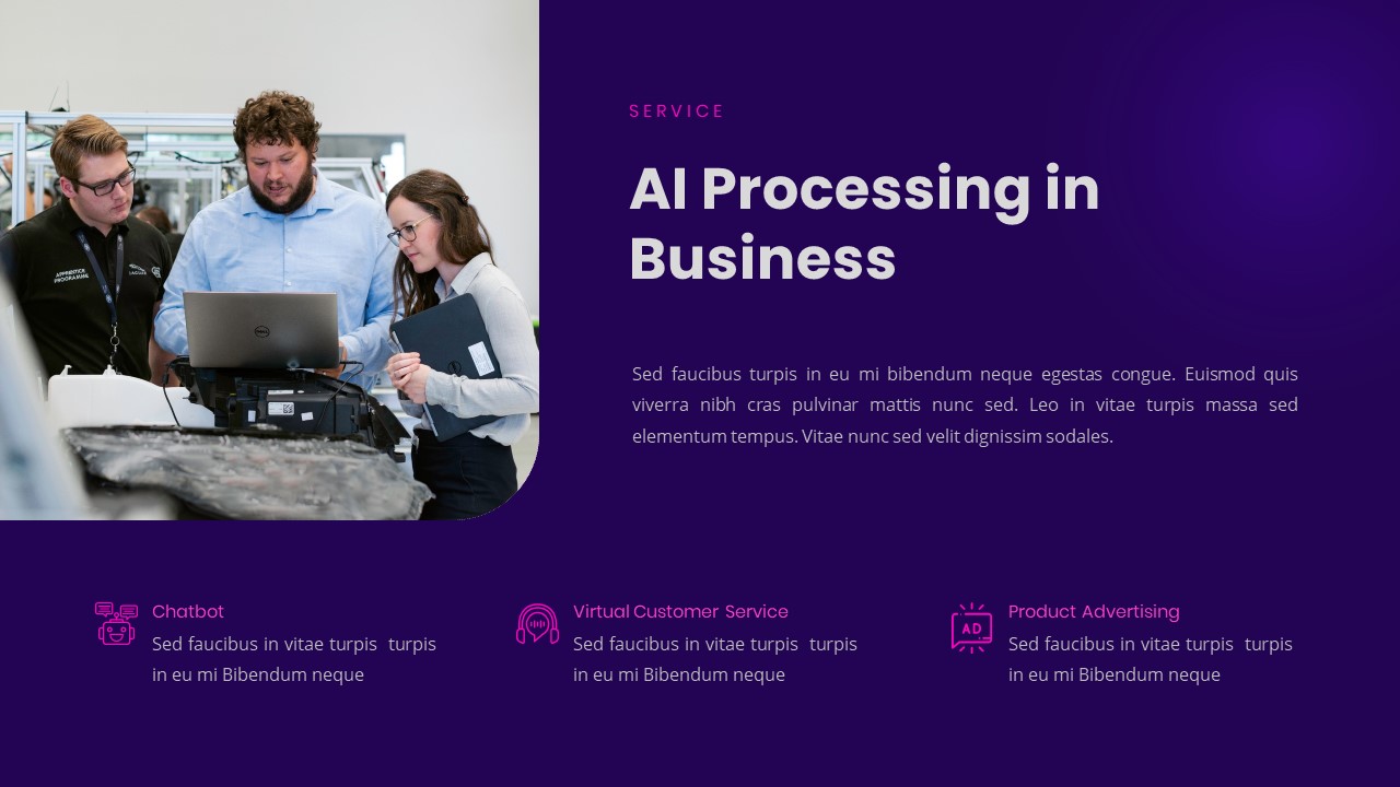 Lexis - AI Tech Agency Keynote Template, Presentation Templates ...