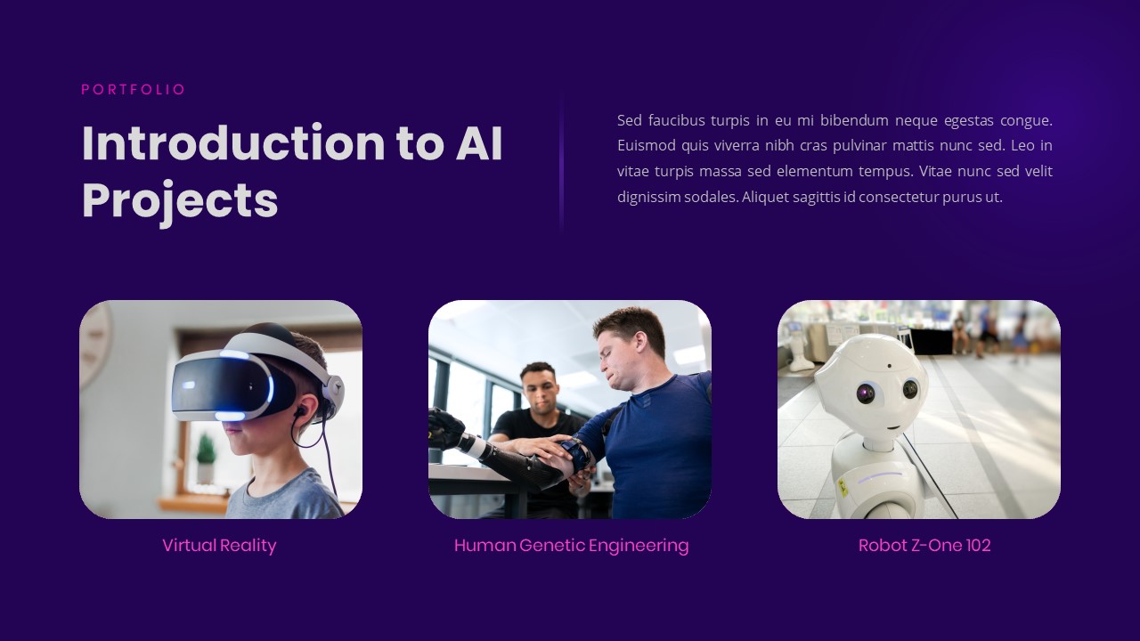 Lexis - AI Tech Agency Keynote Template, Presentation Templates ...