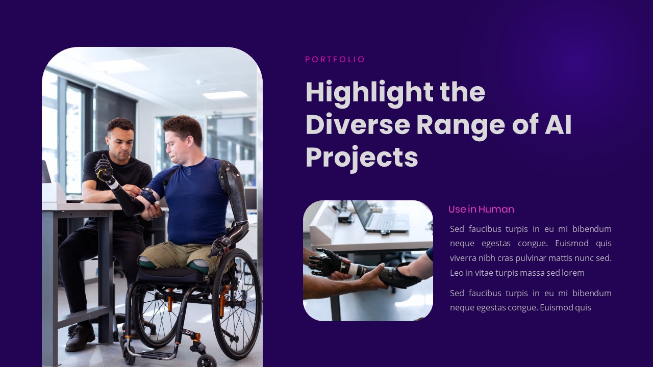 Lexis - AI Tech Agency Keynote Template, Presentation Templates ...