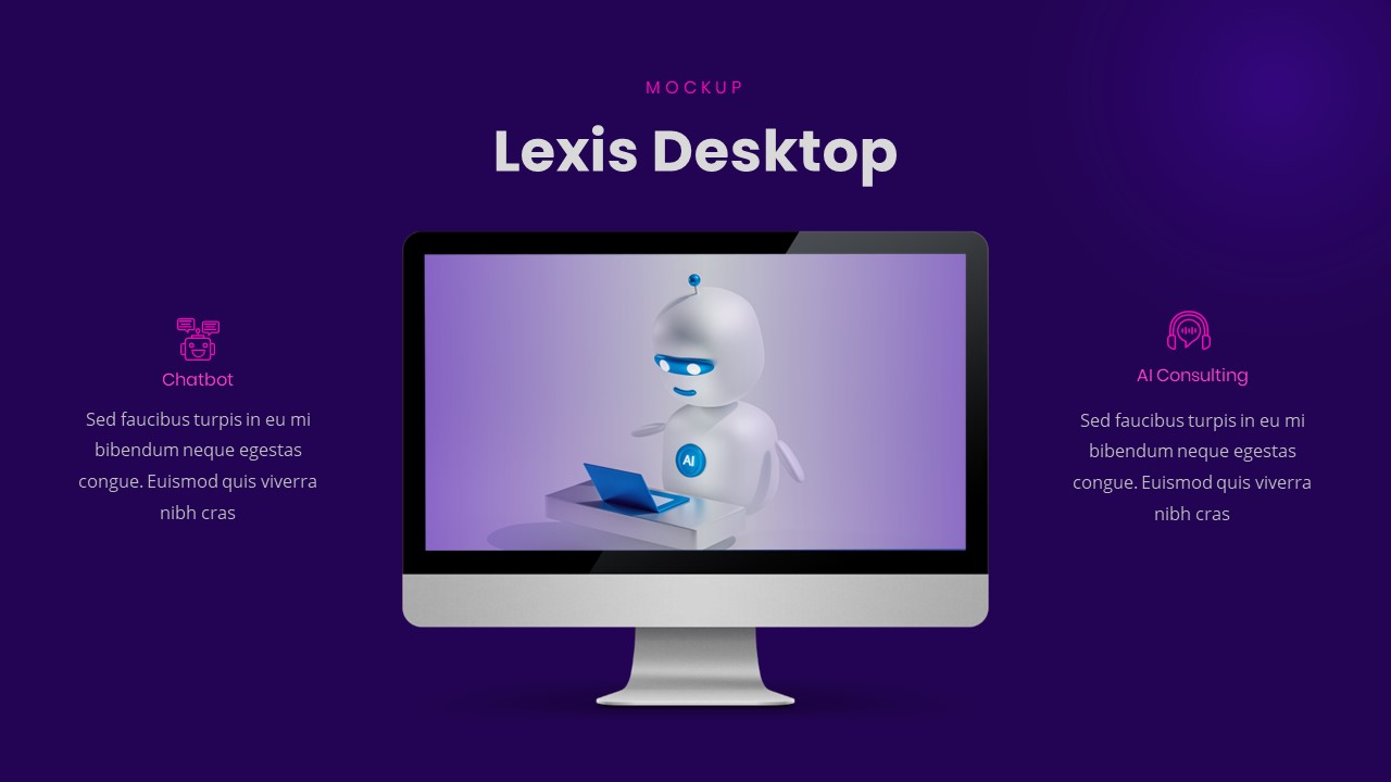 Lexis - AI Tech Agency Keynote Template, Presentation Templates ...