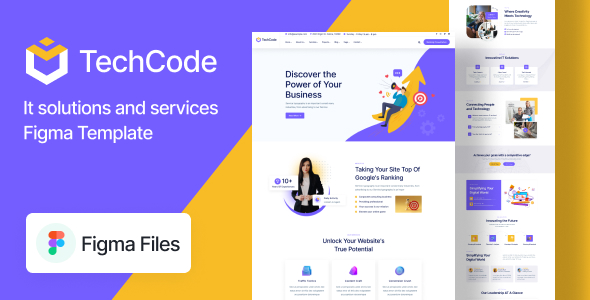 Techcode - IT Solutions & Services Figma Template by thimshop | ThemeForest
