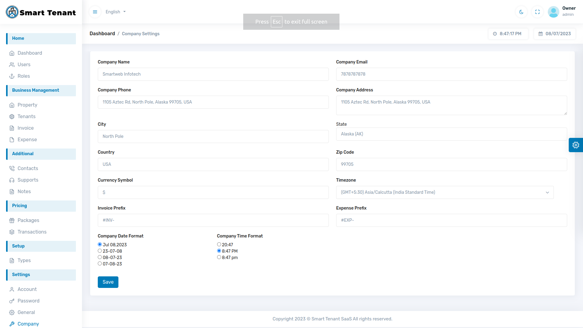 Smart Tenant - Property Management System by smartwebinfotech | CodeCanyon