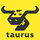 Bull Logo Ox Taurus Square Geometric Funny Design, Logo Templates ...