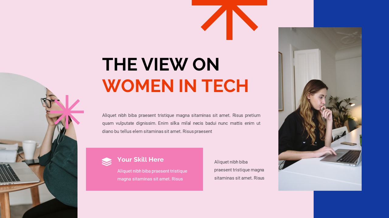 Women In Tech PowerPoint Template, Presentation Templates | GraphicRiver