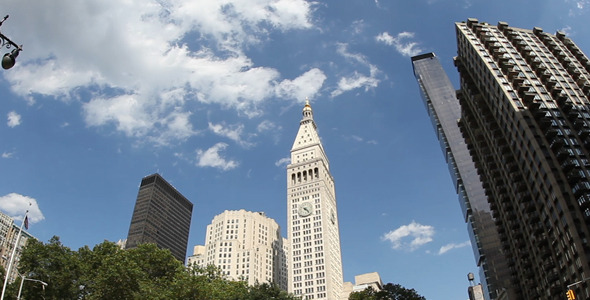Madison Square Park wide Full HD, Stock Footage | VideoHive