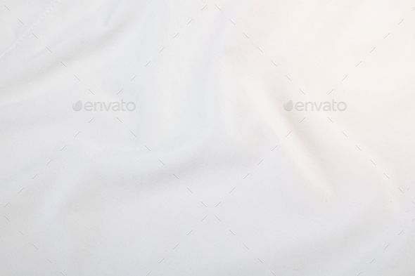 Top view of freshly ironed white linen sheets, with a subtle texture in the fabric Stock Photo ...