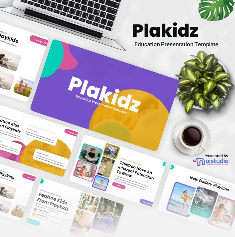 Plakidz - Kids Play Education Google Slides Template, Presentation ...