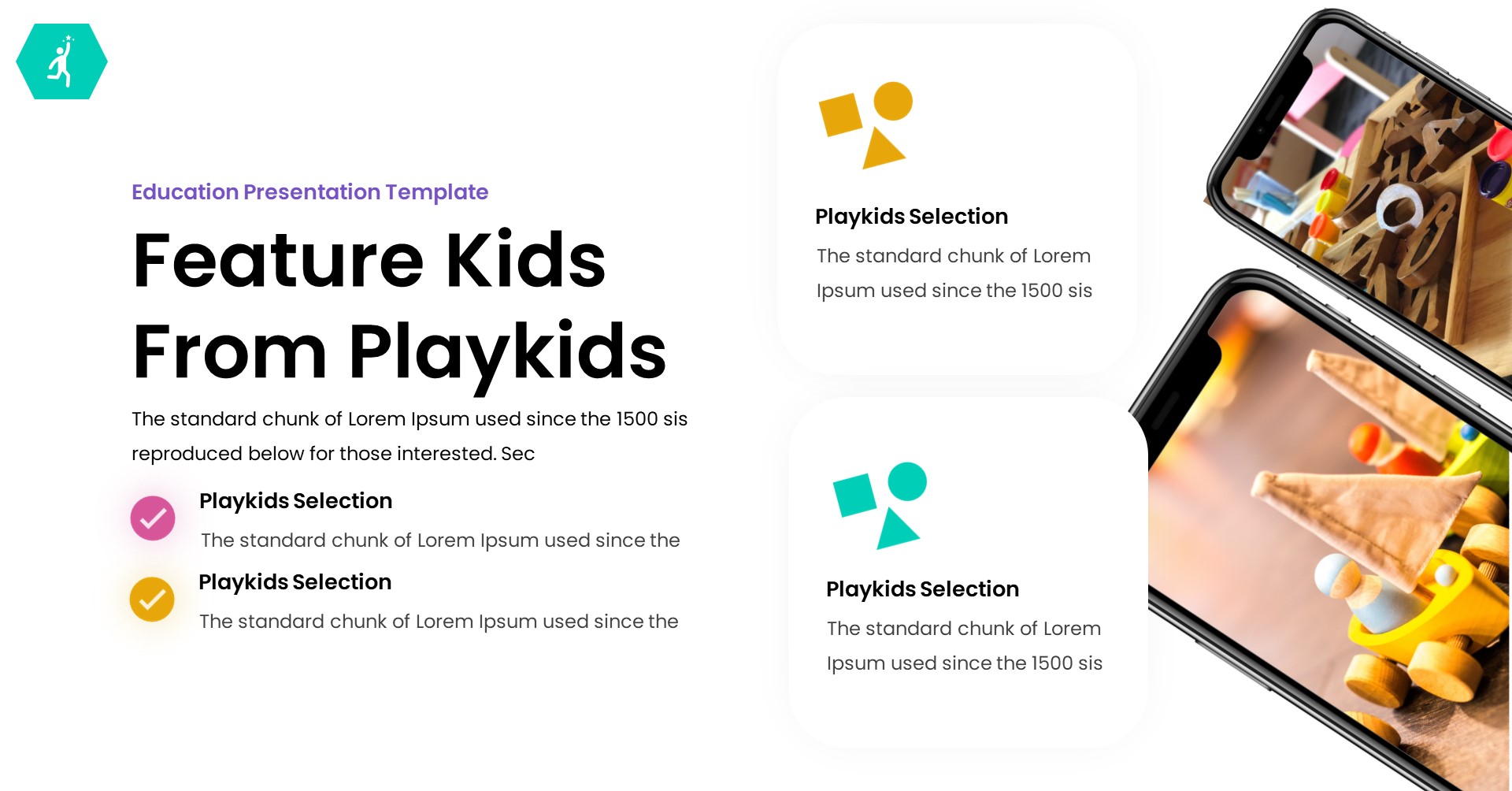 Plakidz - Kids Play Education Powerpoint Template, Presentation Templates