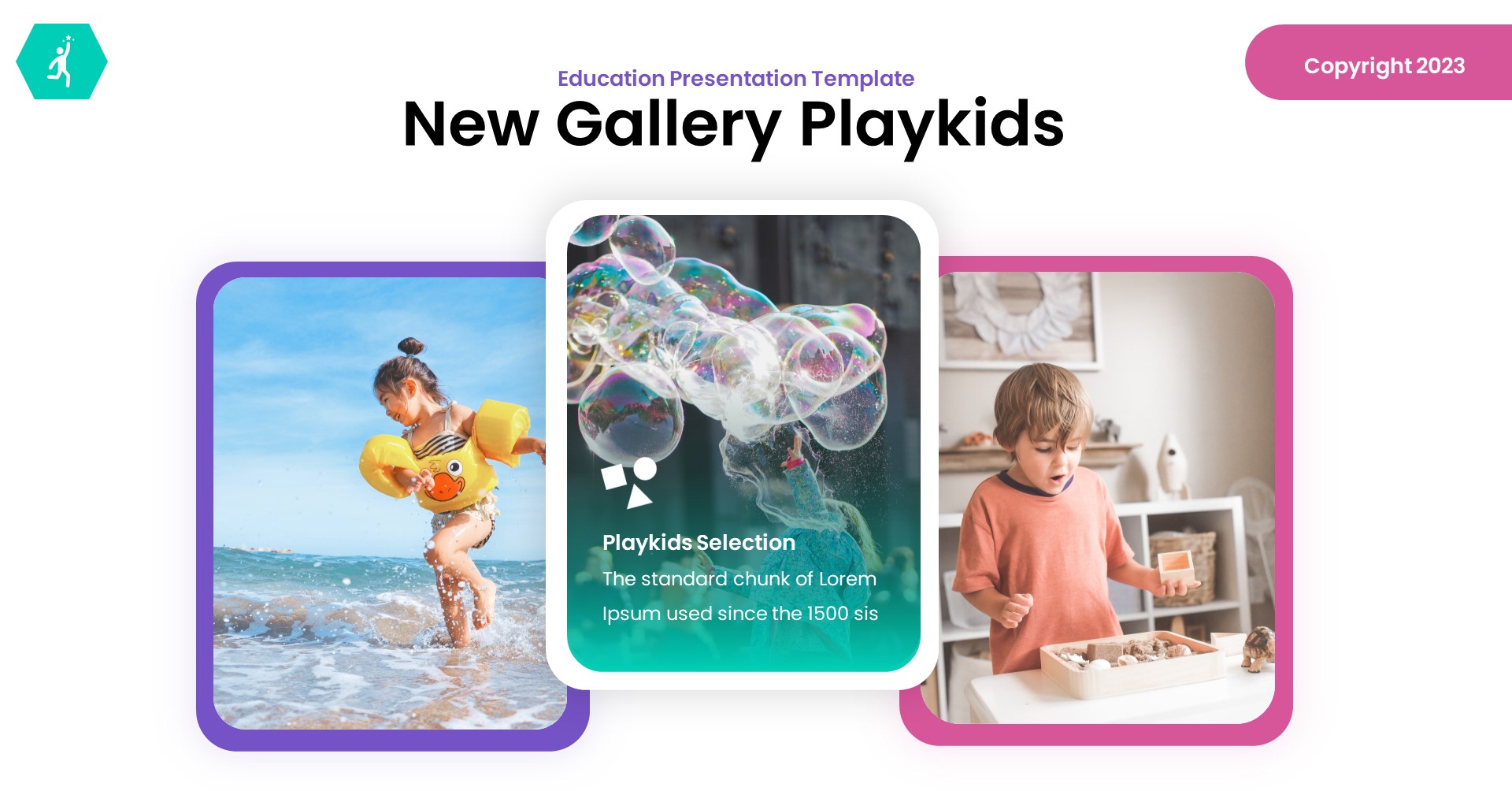Plakidz - Kids Play Education Powerpoint Template, Presentation Templates