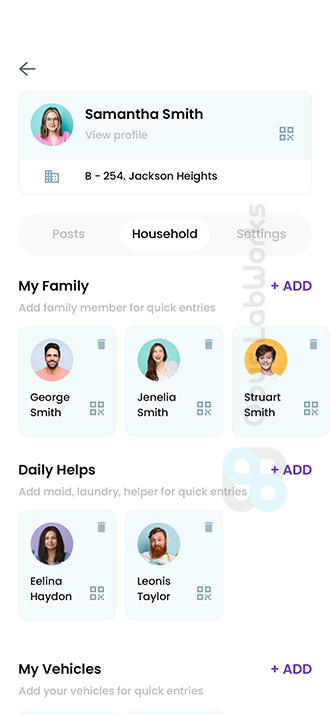 4 App Template | Society Management & Guard App| Security App ...
