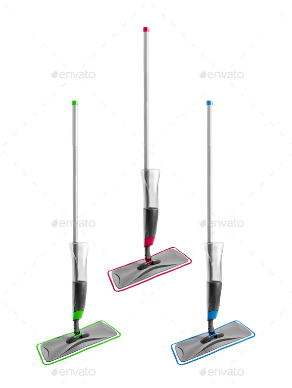 modern floor mops Stock Photo by ozaiachin | PhotoDune