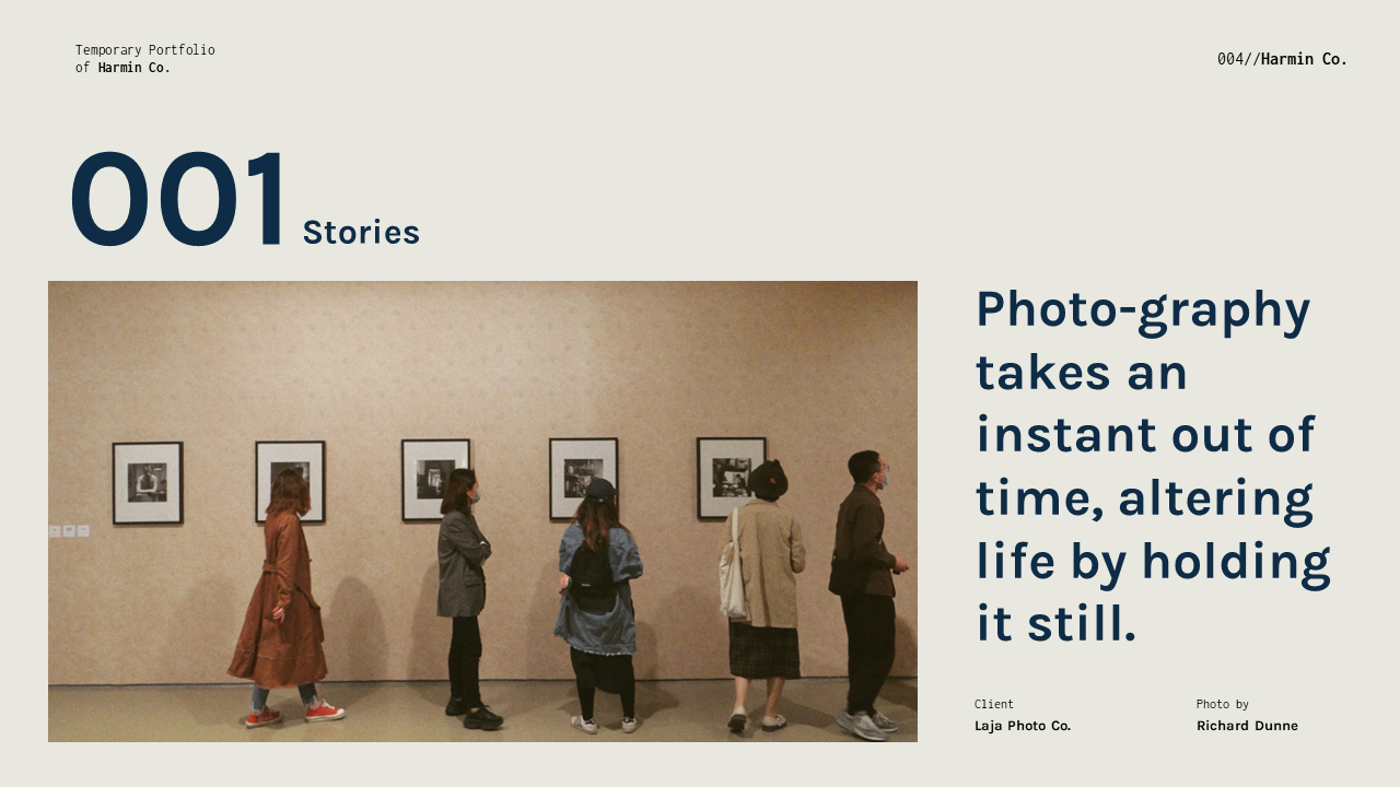 Harmin - Modern Creative Portfolio Presentation Template, Presentation ...