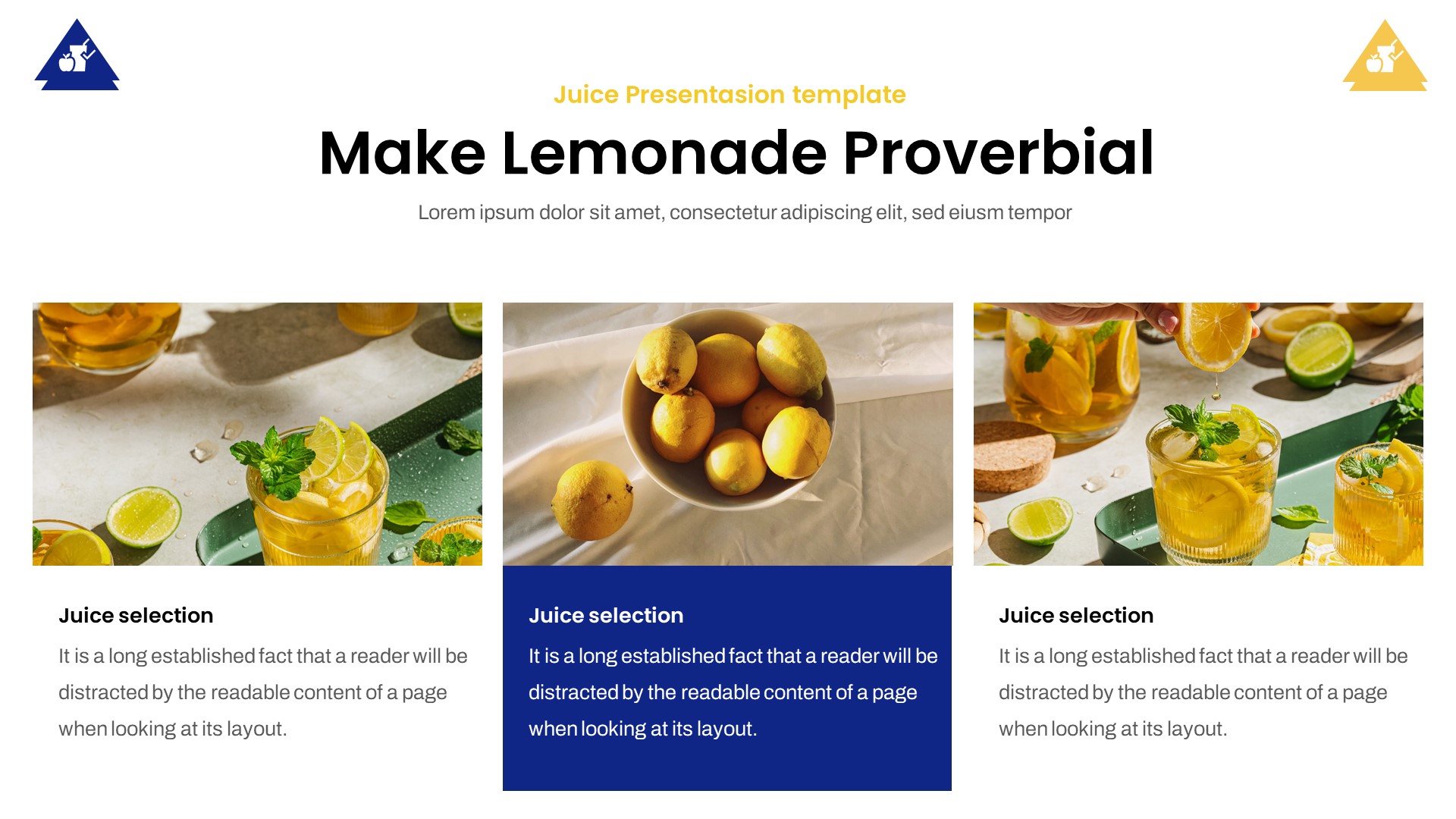 Jucyup - Fresh Juice Fruit Powerpoint Template, Presentation Templates