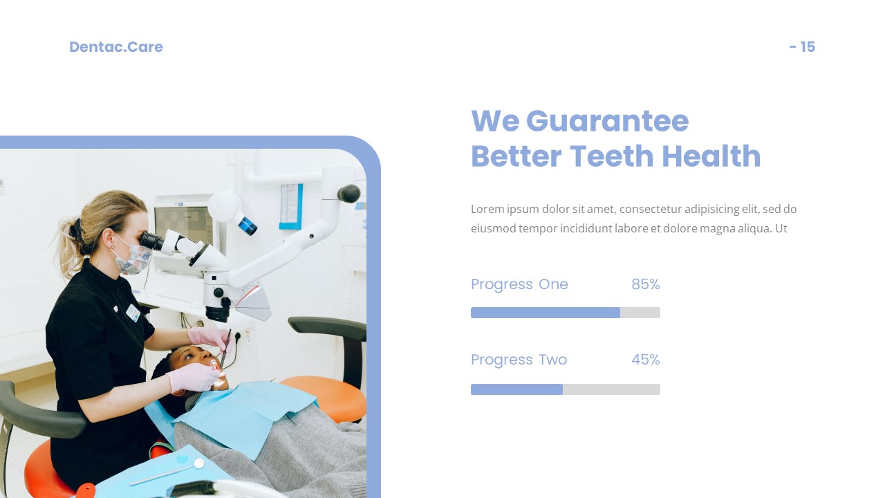 Dentac Care Presentation Template, Presentation Templates | GraphicRiver