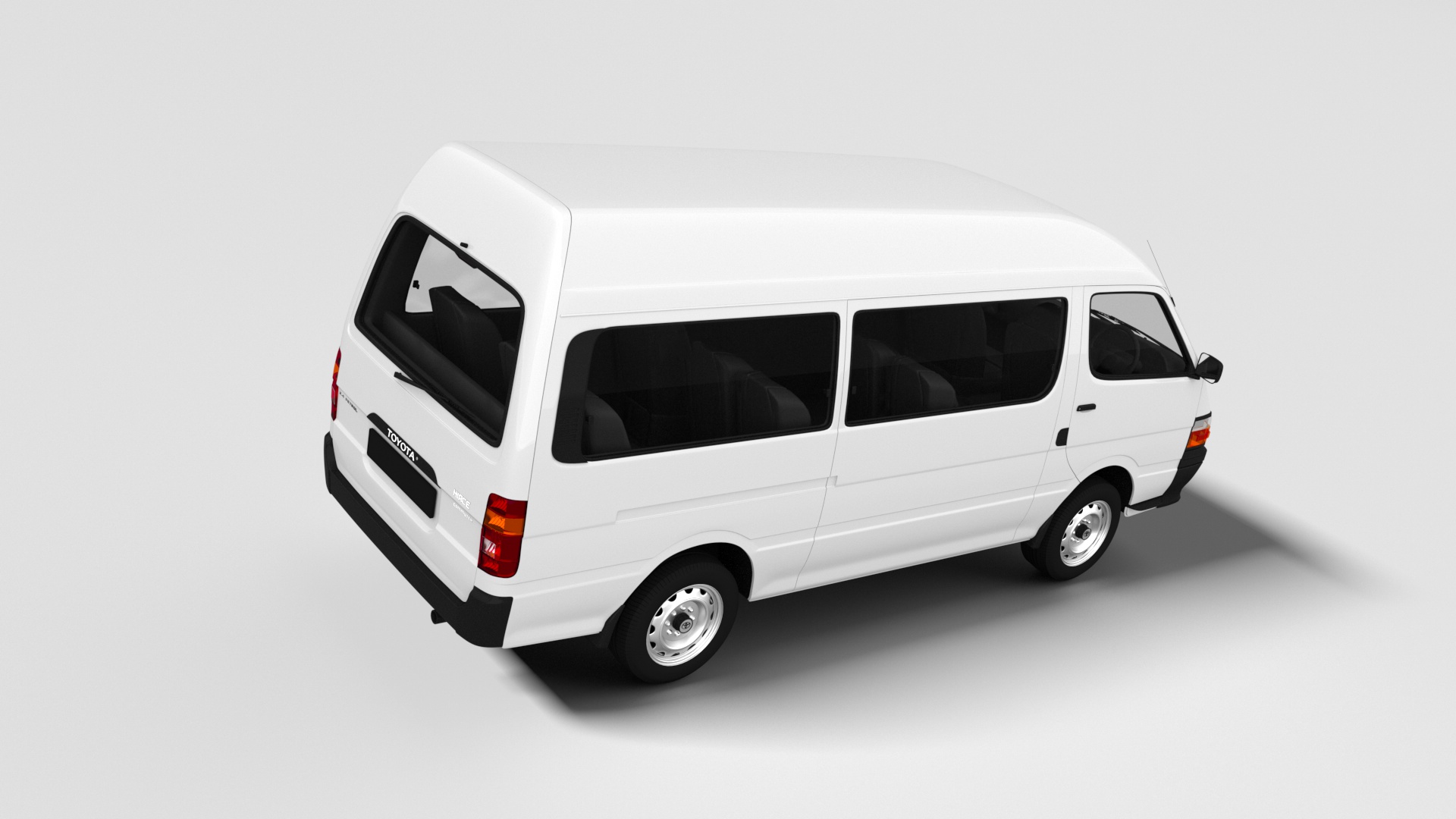 Toyota Hiace Commuter by ap_89 | 3DOcean