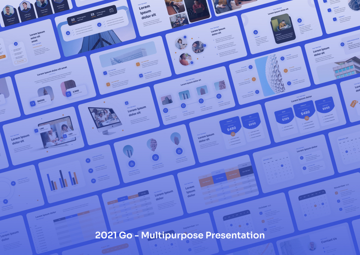 Go - Multipurpose Google Slides Presentation, Presentation Templates