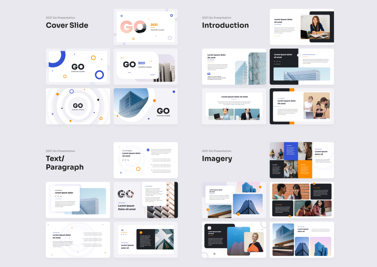 Go - Multipurpose Google Slides Presentation, Presentation Templates