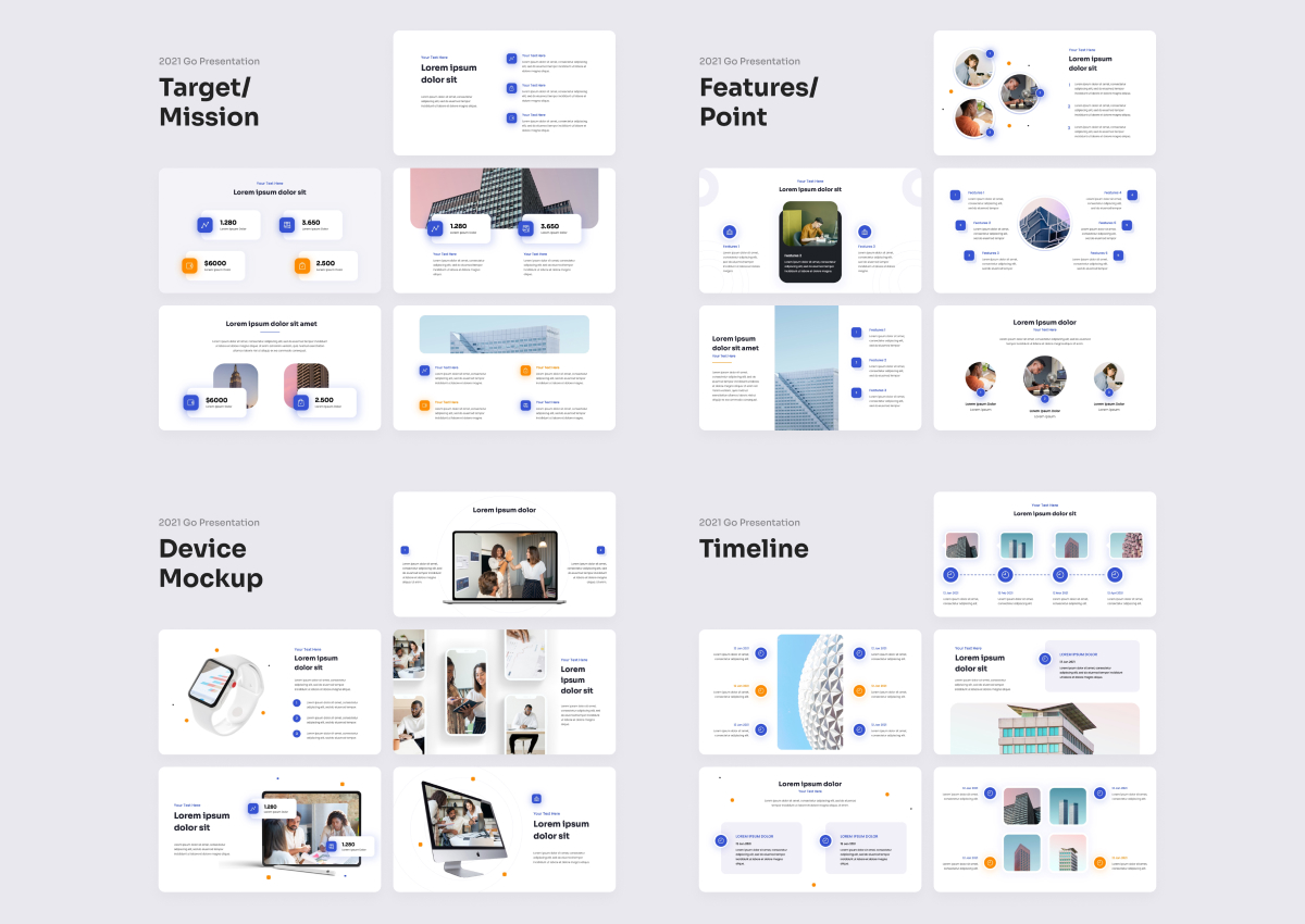 Go - Multipurpose Google Slides Presentation, Presentation Templates