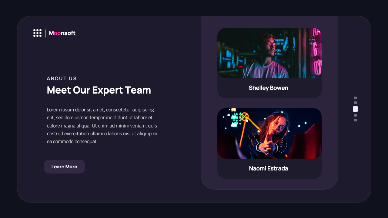 Moonsoft - Gaming Studio Google Slides Template, Presentation Templates