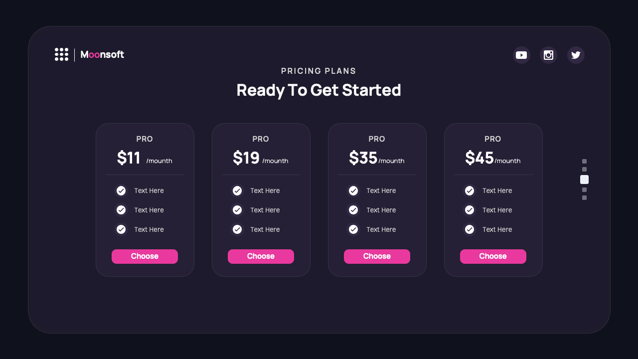 Moonsoft - Gaming Studio Google Slides Template, Presentation Templates