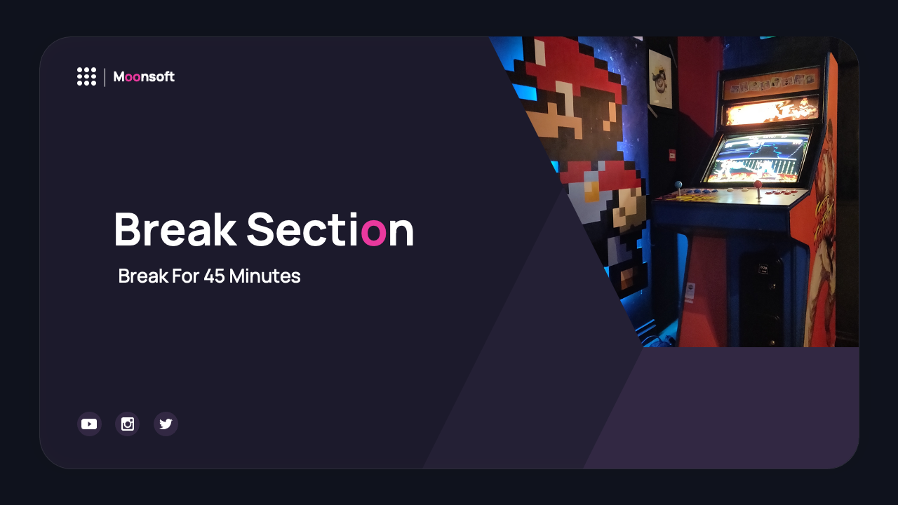 Moonsoft - Gaming Studio PowerPoint Template, Presentation Templates