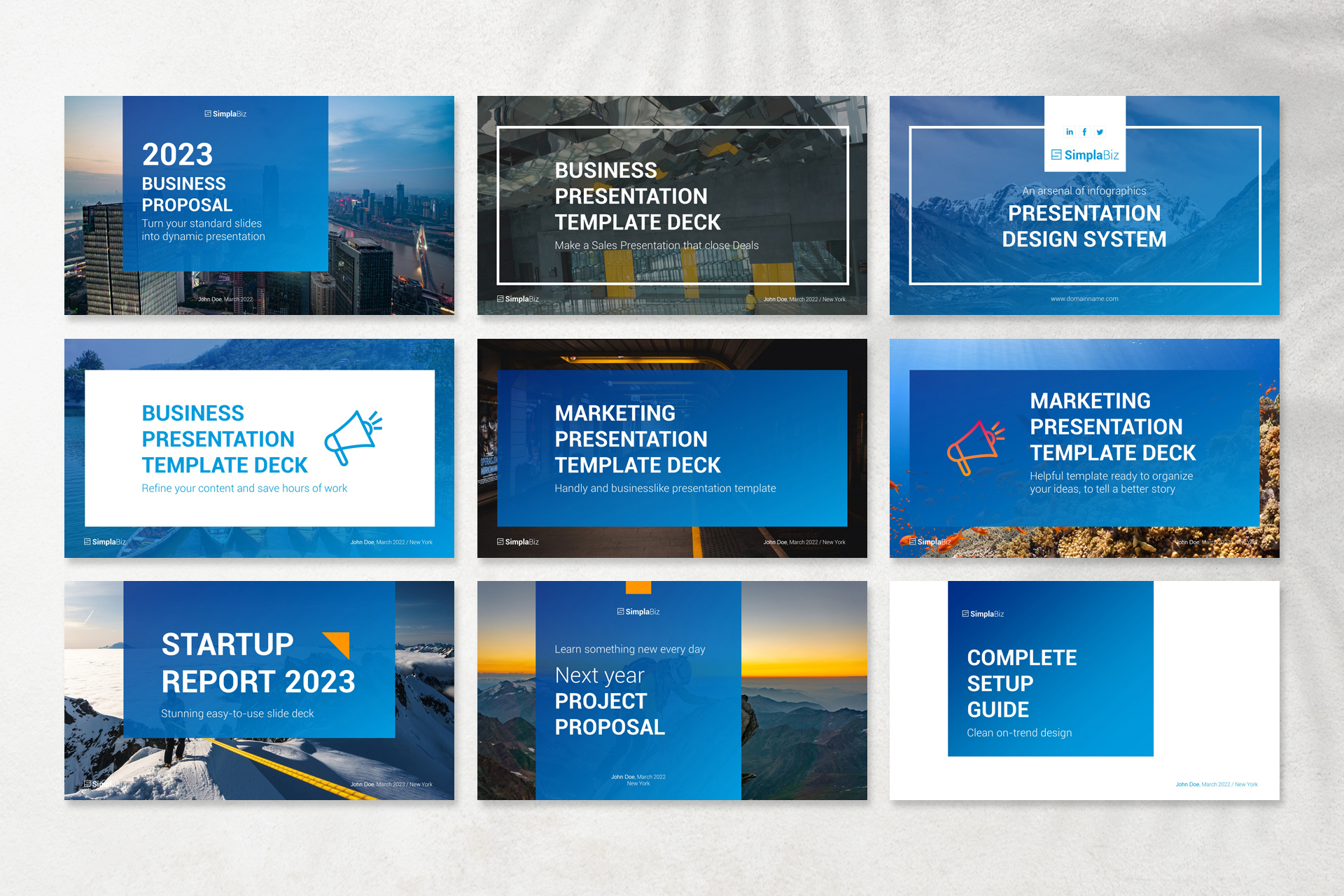 Simpla - Business PowerPoint Template, Presentation Templates ...