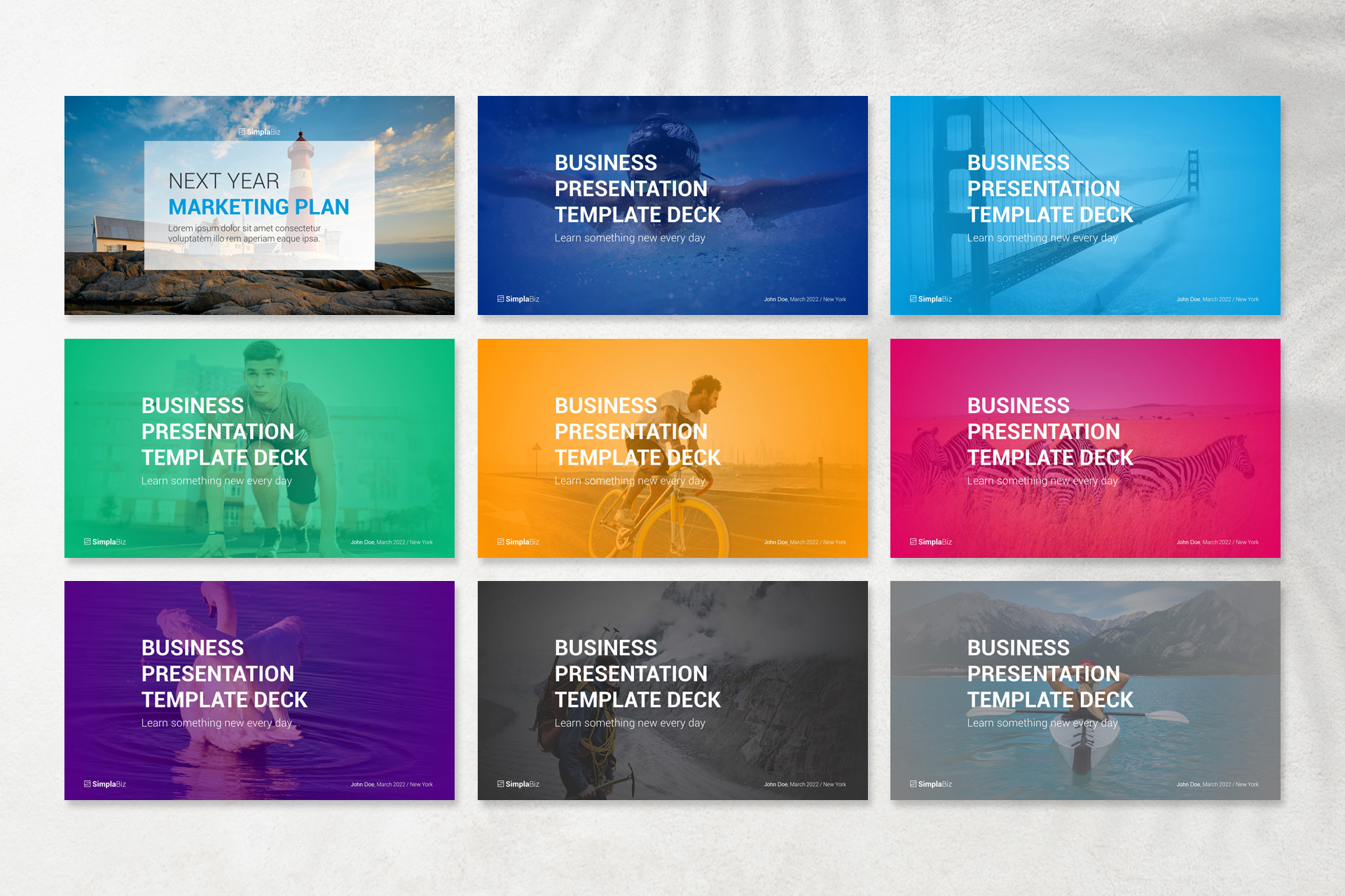 Simpla - Business PowerPoint Template, Presentation Templates ...