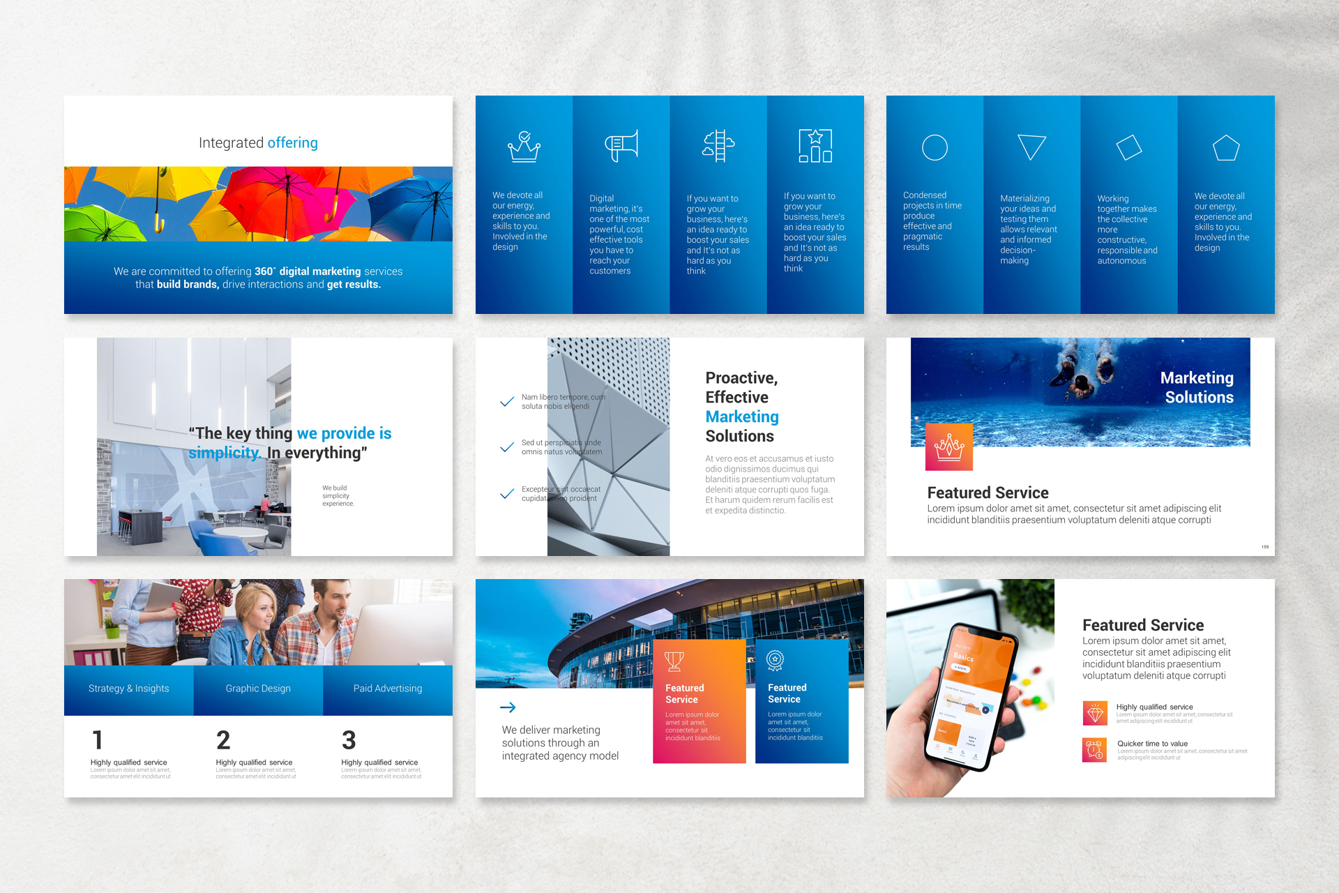 Simpla - Business PowerPoint Template, Presentation Templates ...