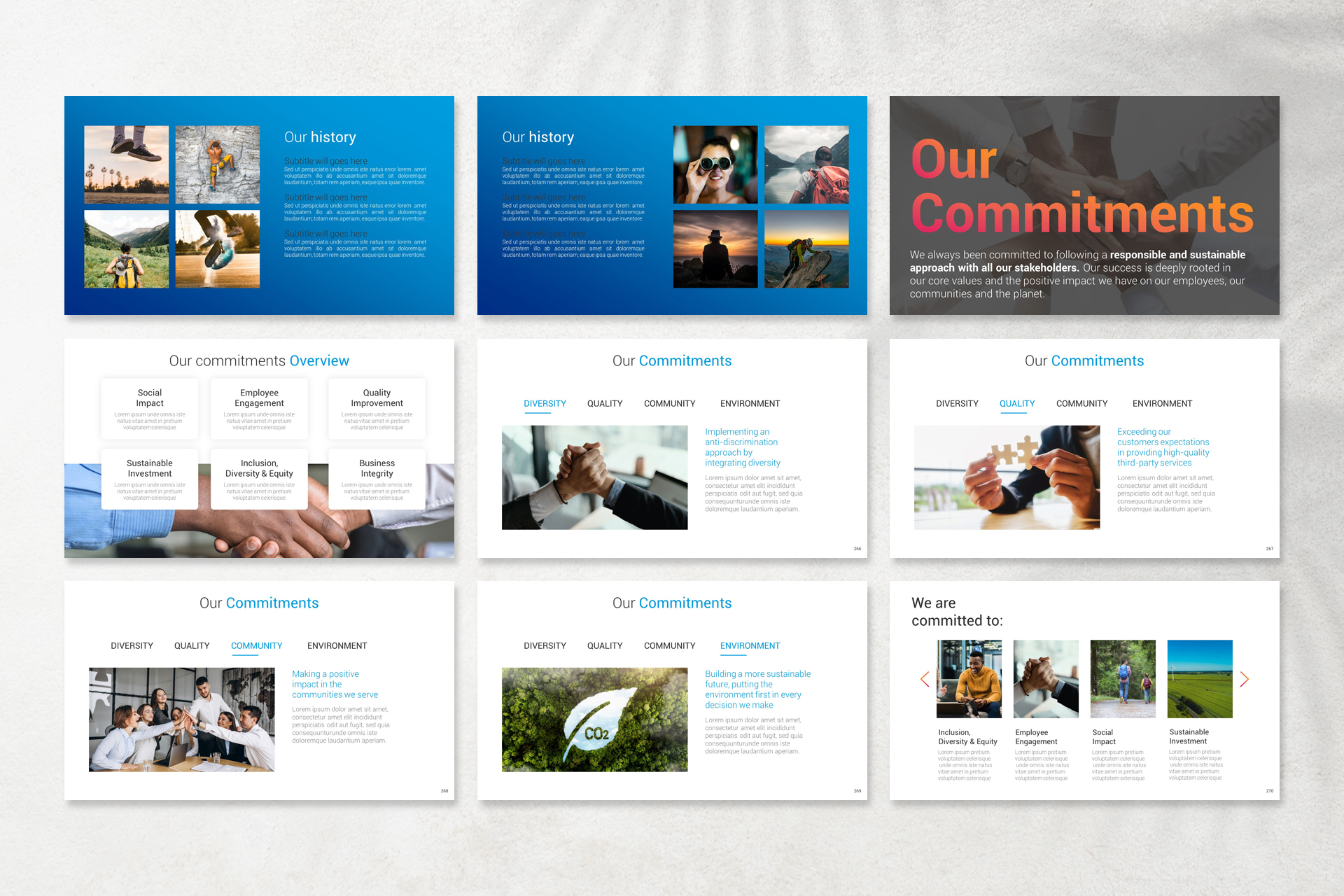 Simpla - Business PowerPoint Template, Presentation Templates ...