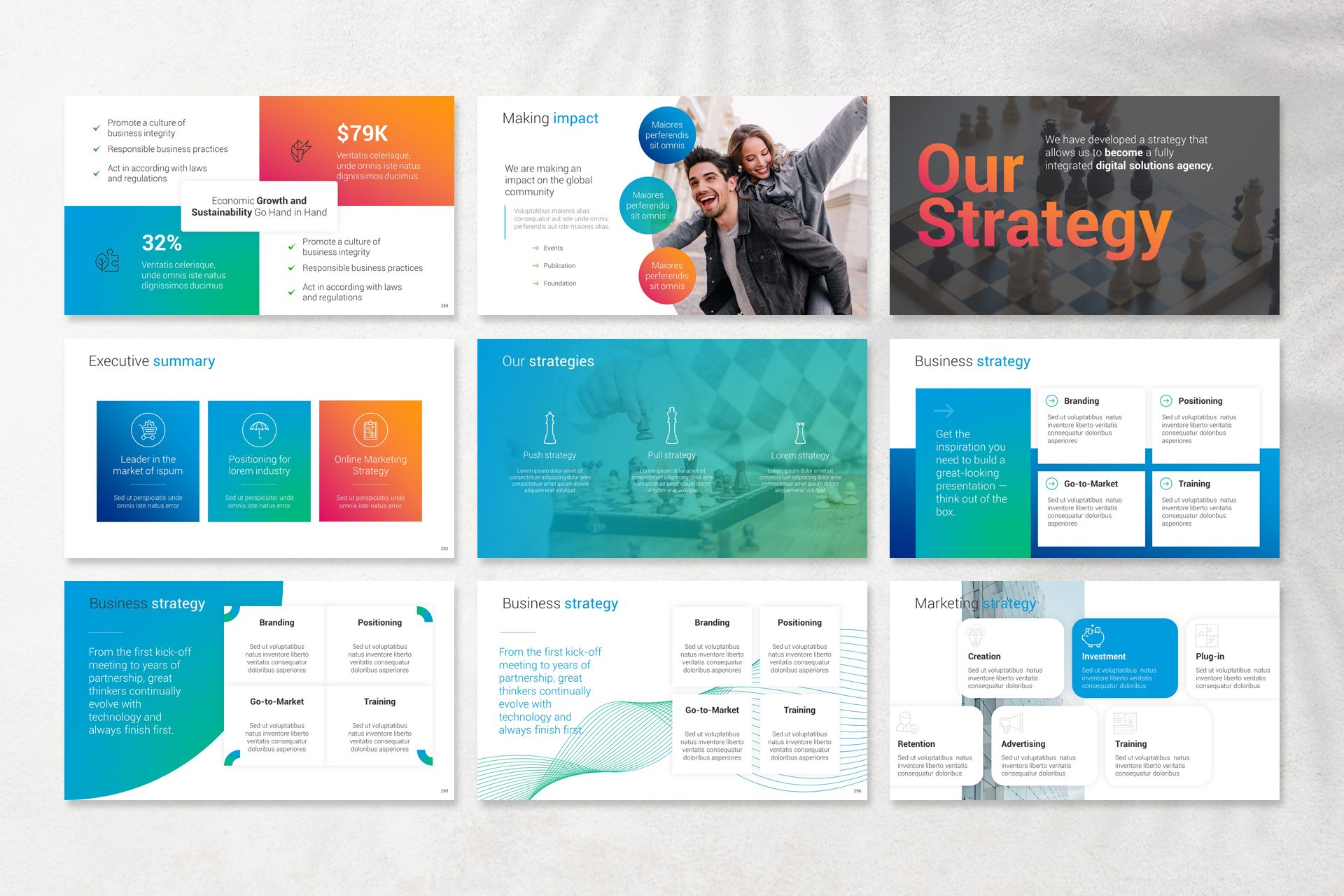 Simpla - Business PowerPoint Template, Presentation Templates ...