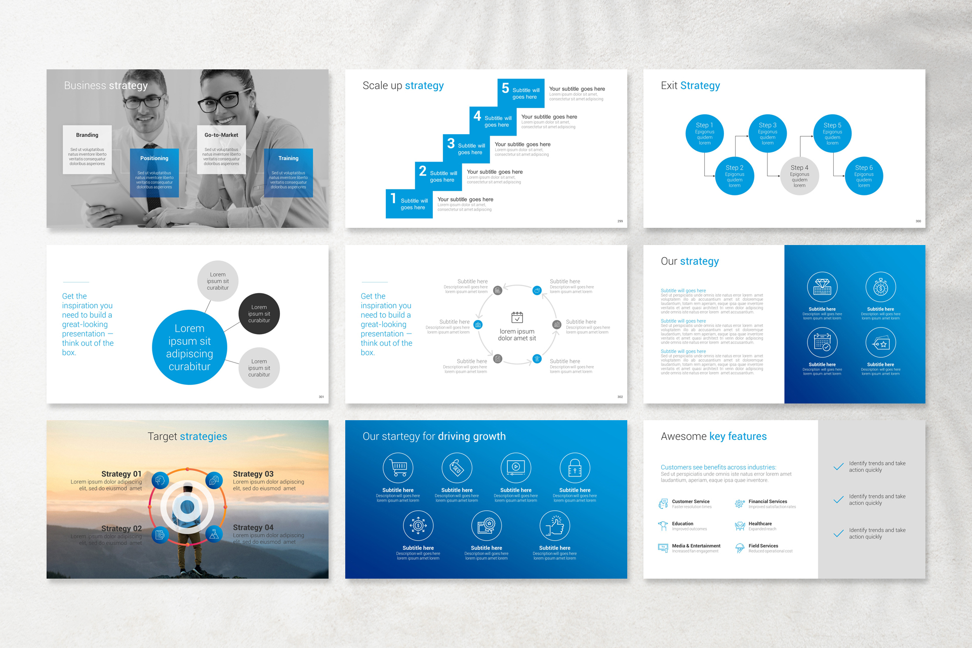 Simpla - Business PowerPoint Template, Presentation Templates ...
