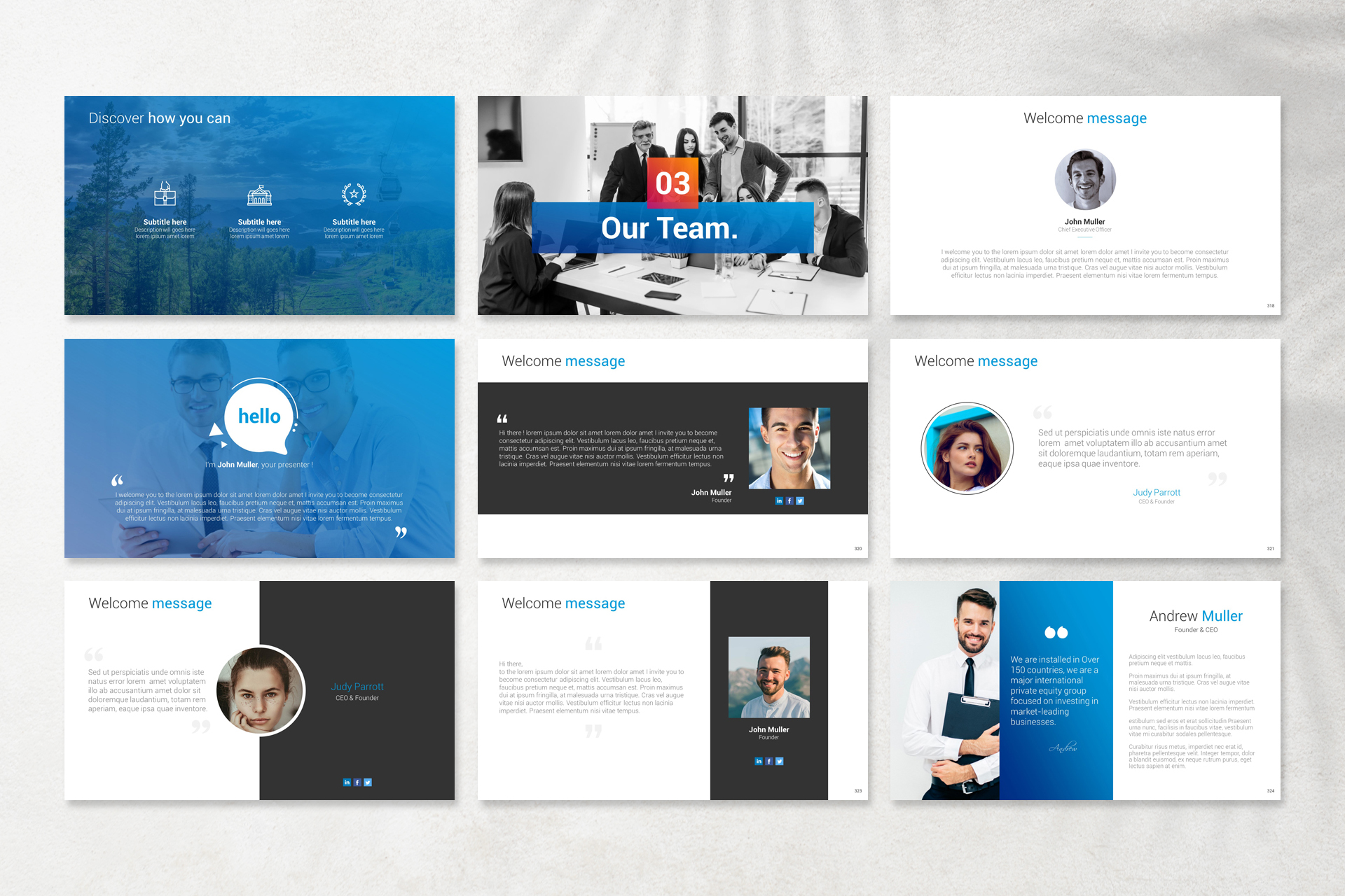 Simpla - Business PowerPoint Template, Presentation Templates ...